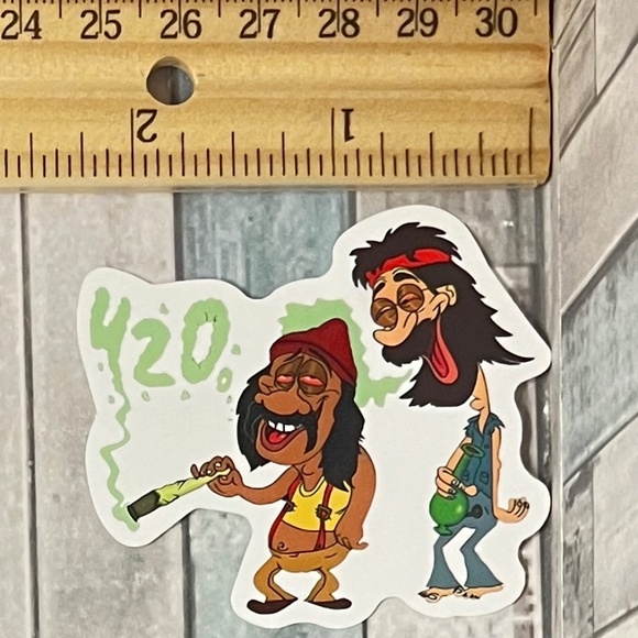 Design | 110 Cheech Chong Reusable Waterproof Vinyl Sticker Decal ...